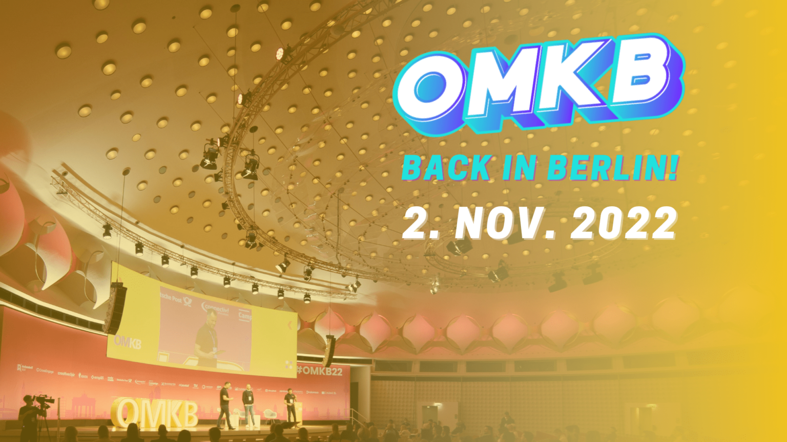 Save The Date: Am 2.11. ist die OMKB in Berlin! | OMKI